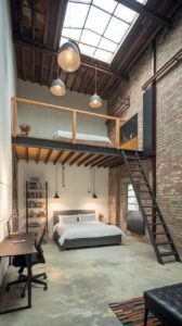 14 Industrial Loft-Style Bedroom Ideas to Elevate and Maximize Your ...